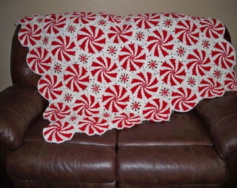 Peppermint Afghan Pattern - Etsy