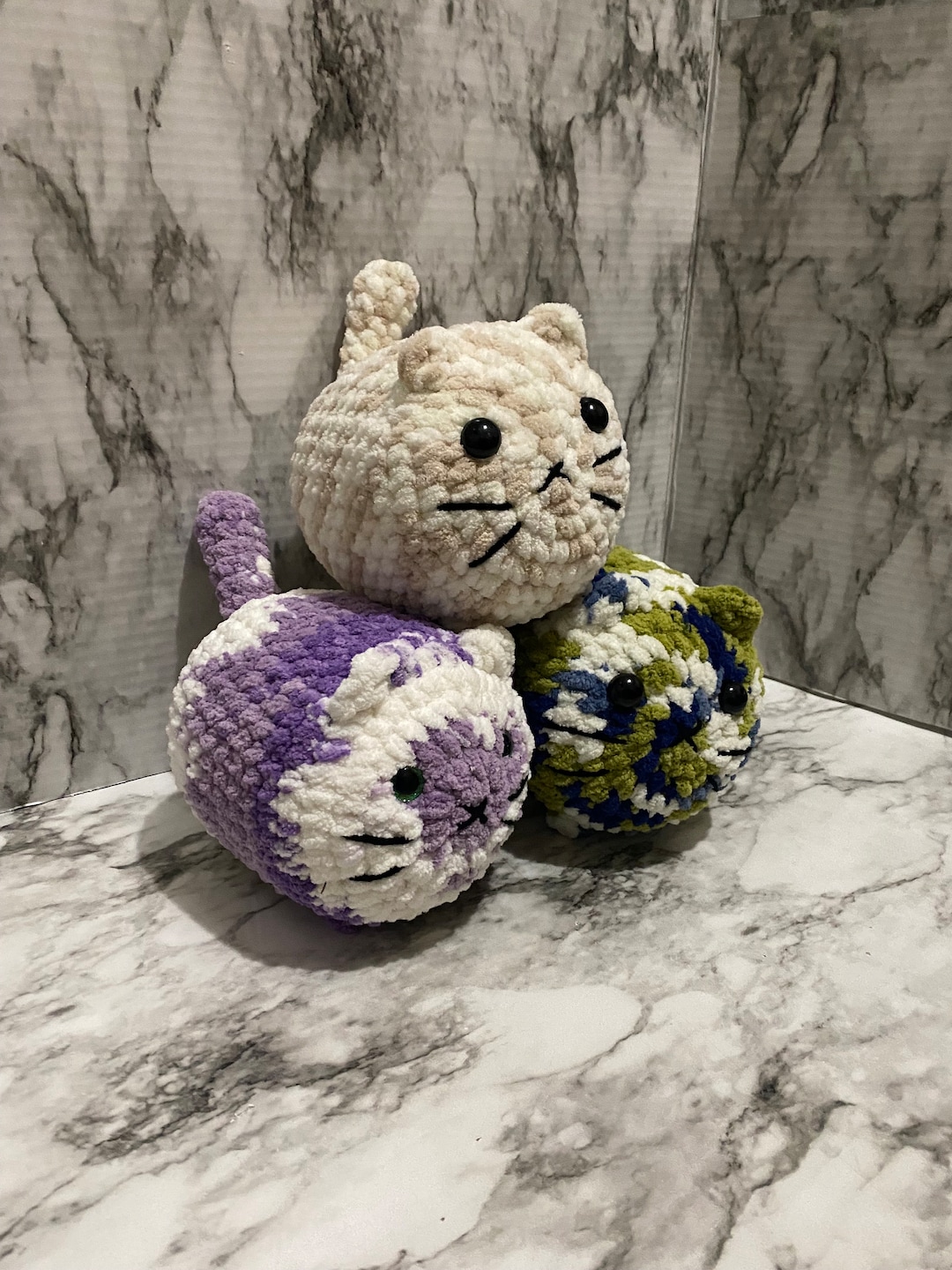 Chonky Cat Crochet, Cat, Plushie, Chonky, Handmade, Kitty, Stuffed Toy ...