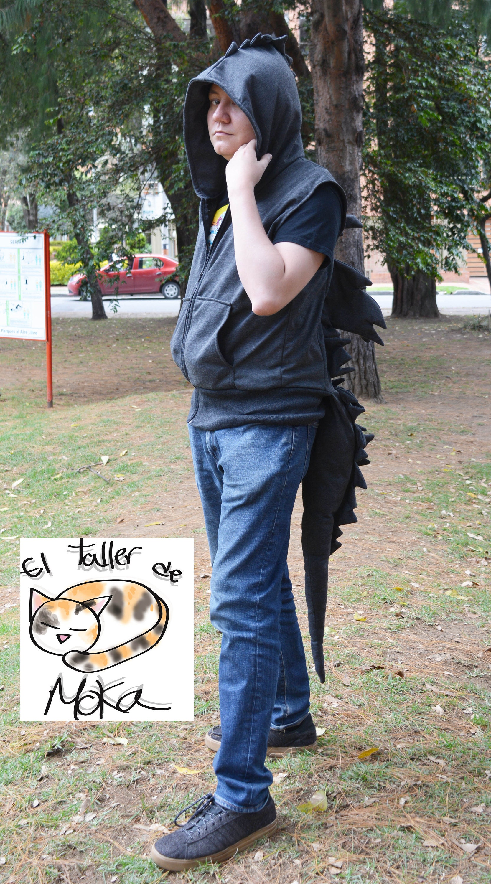 Godzilla gojira kaiju cosplay hoodie | Etsy