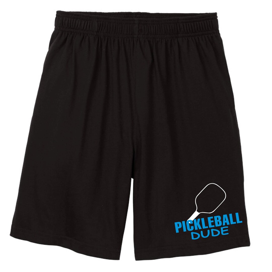 Outdoor Series Pickleball Dude Shorts With Side Pockets Black Men's ...