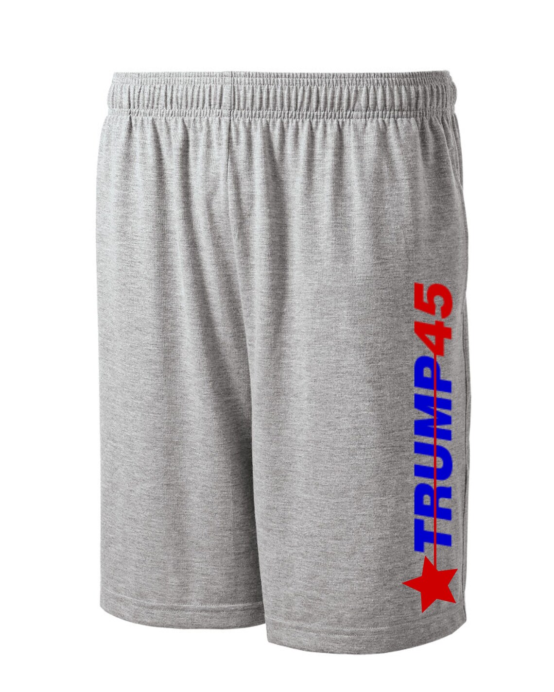 Trump 45 Shorts With Side Pockets Gray Republican President Mens Sizes ...