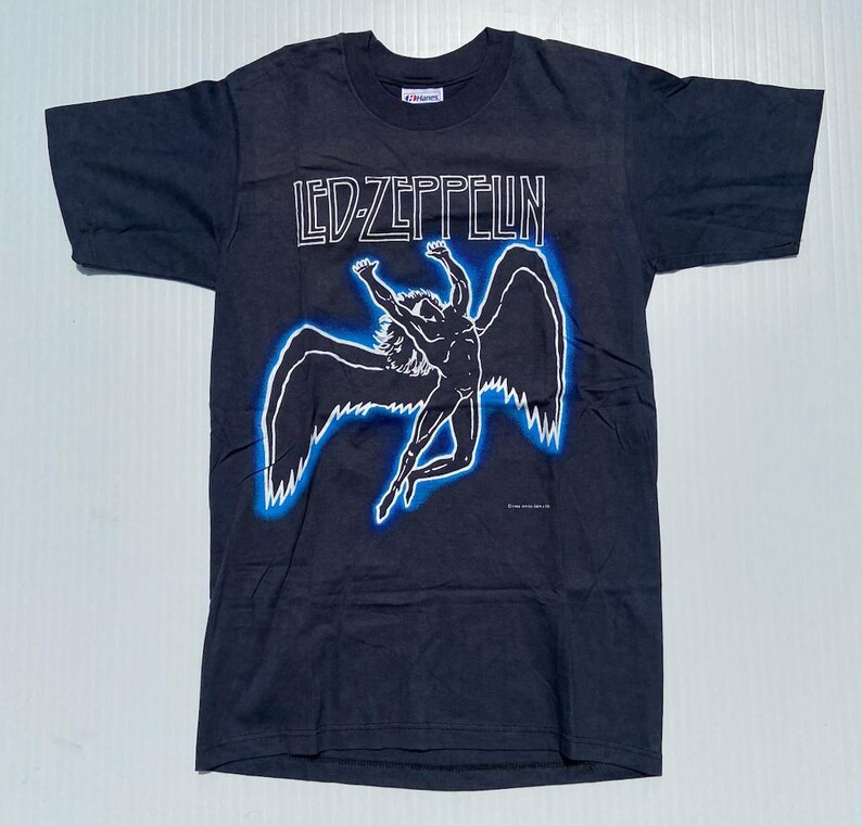 Very Rare Officially Licensed Led Zeppelin T Shirt From the Late 1980's ...