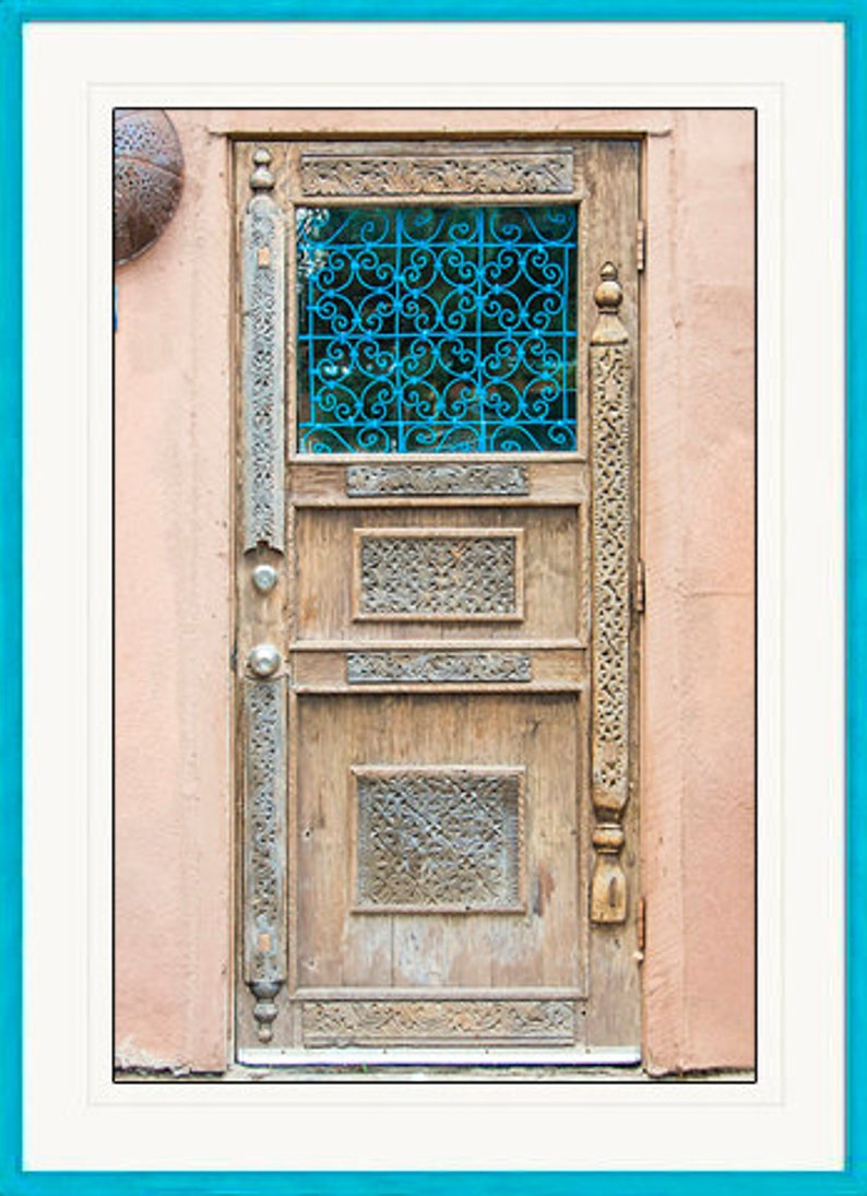 Door Photo Art, Santa Fe Door, Rustic Decor, Southwestern Photography ...