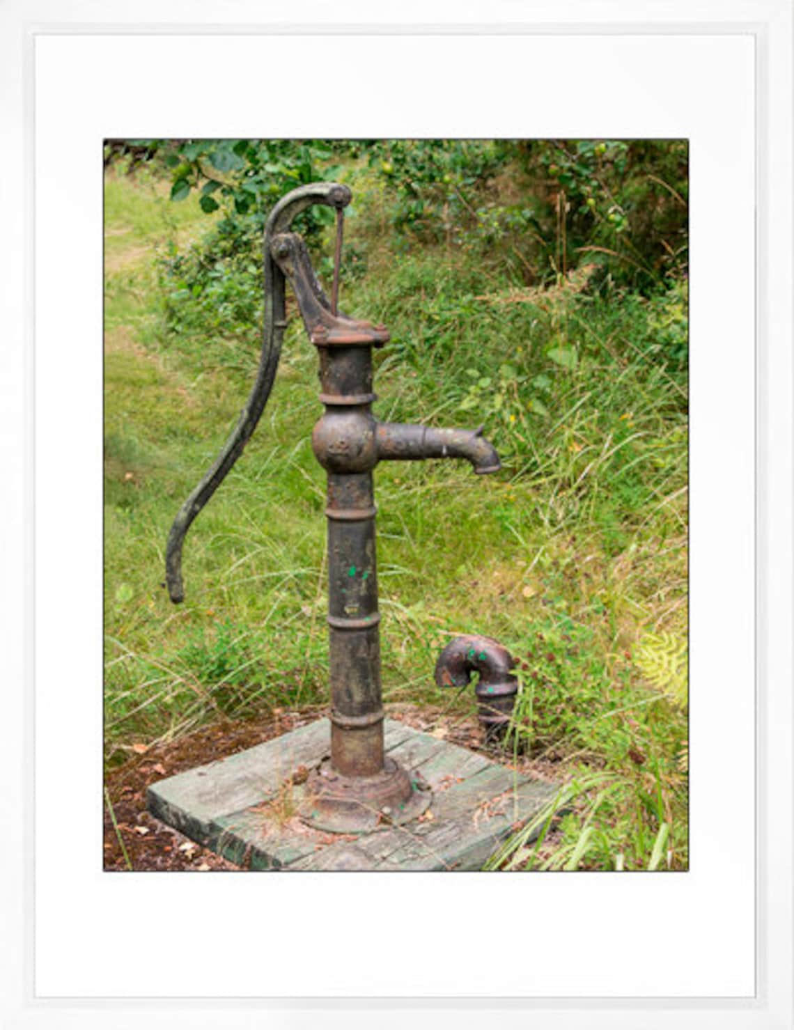 Old Water Pump Photo, Kitchen Décor, Farmhouse Décor, Bath Décor ...