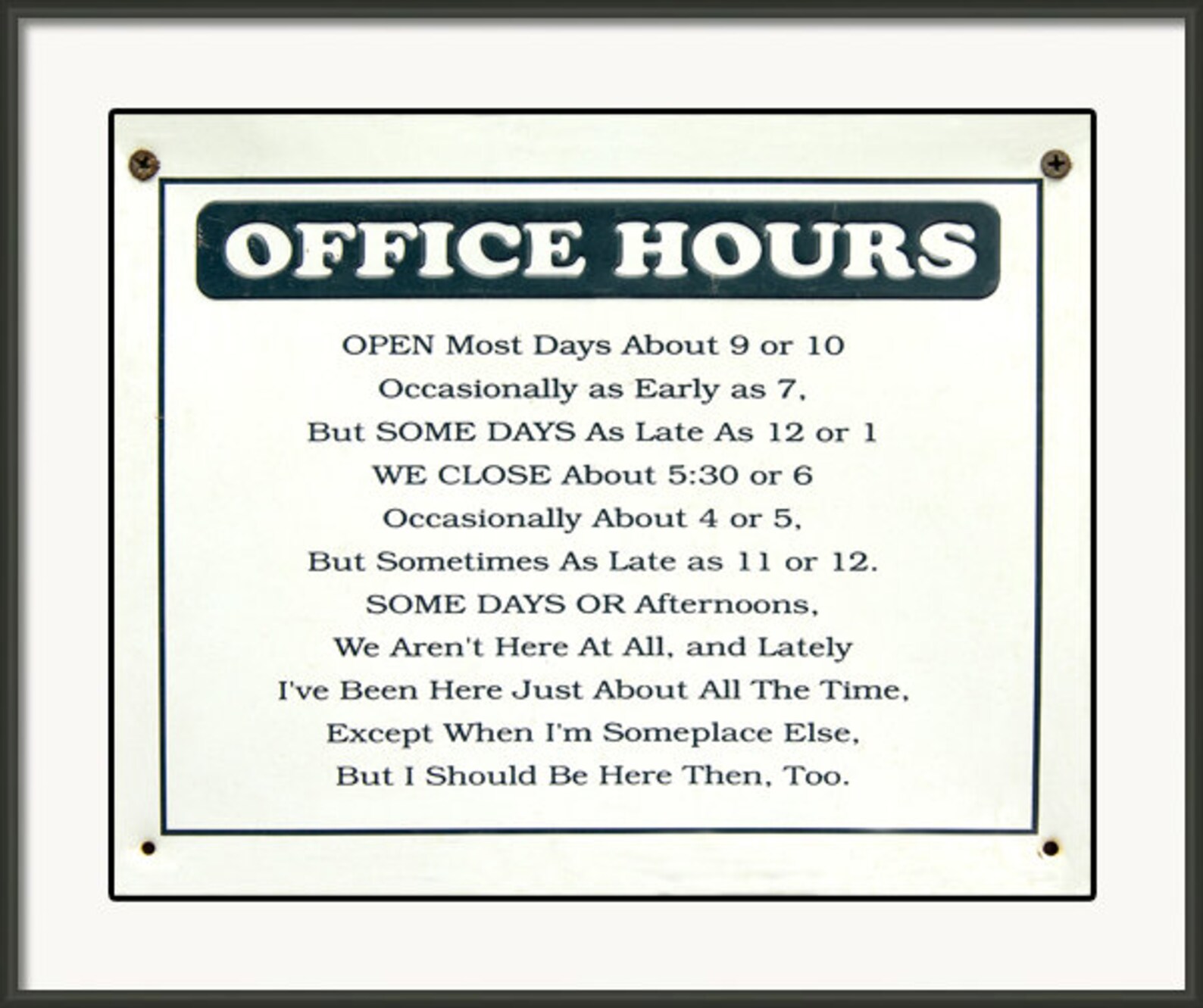Office Decor, Funny Humorous Office Wall Art Whimsical Office Decor ...