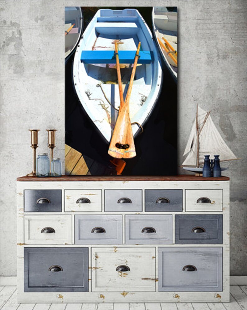 Old Rowboat Art Print, Rowboat Print, Boat Photography, Beach Decor ...