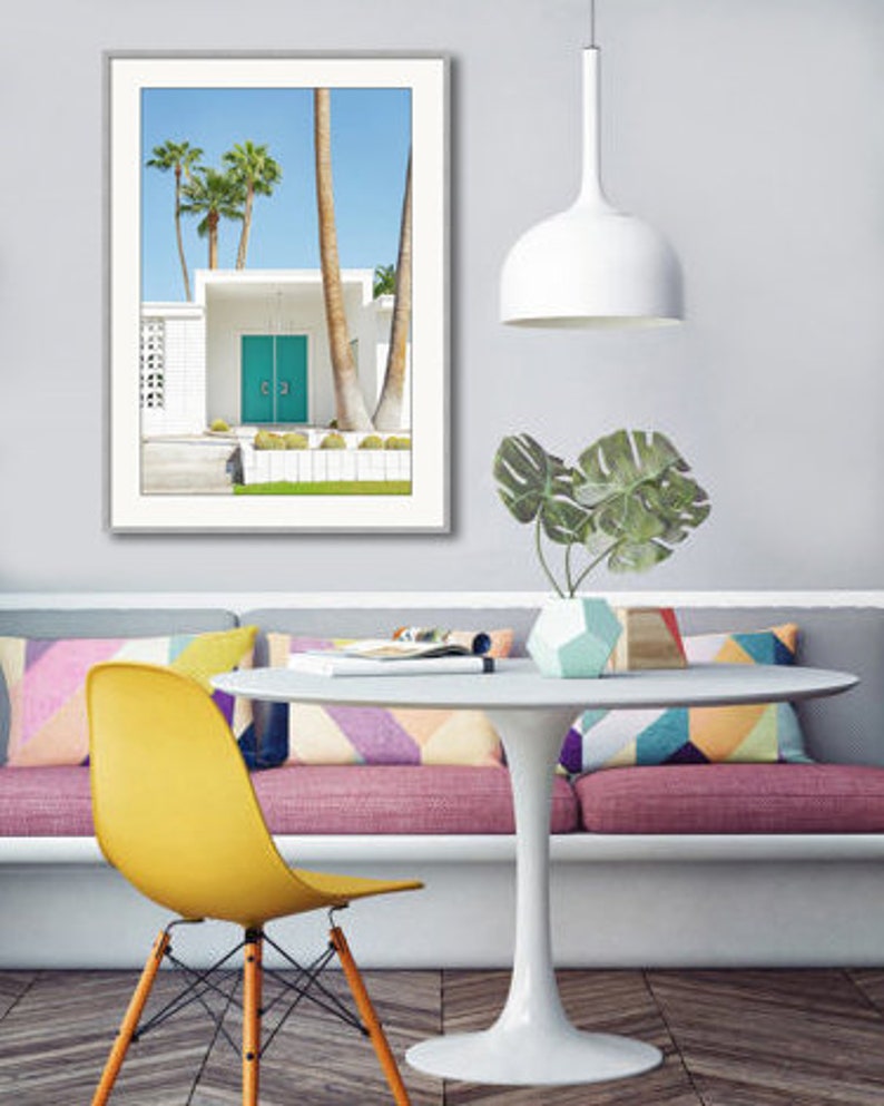 Palm Springs Mid Century Modern, Palm Springs Door Photograph ...