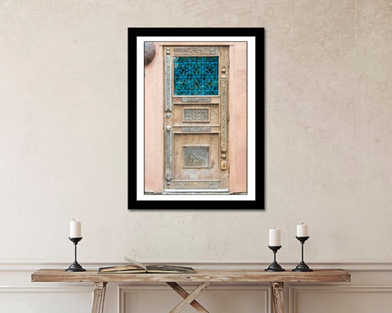 Door Photo Art, Santa Fe Door, Rustic Decor, Southwestern Photography ...