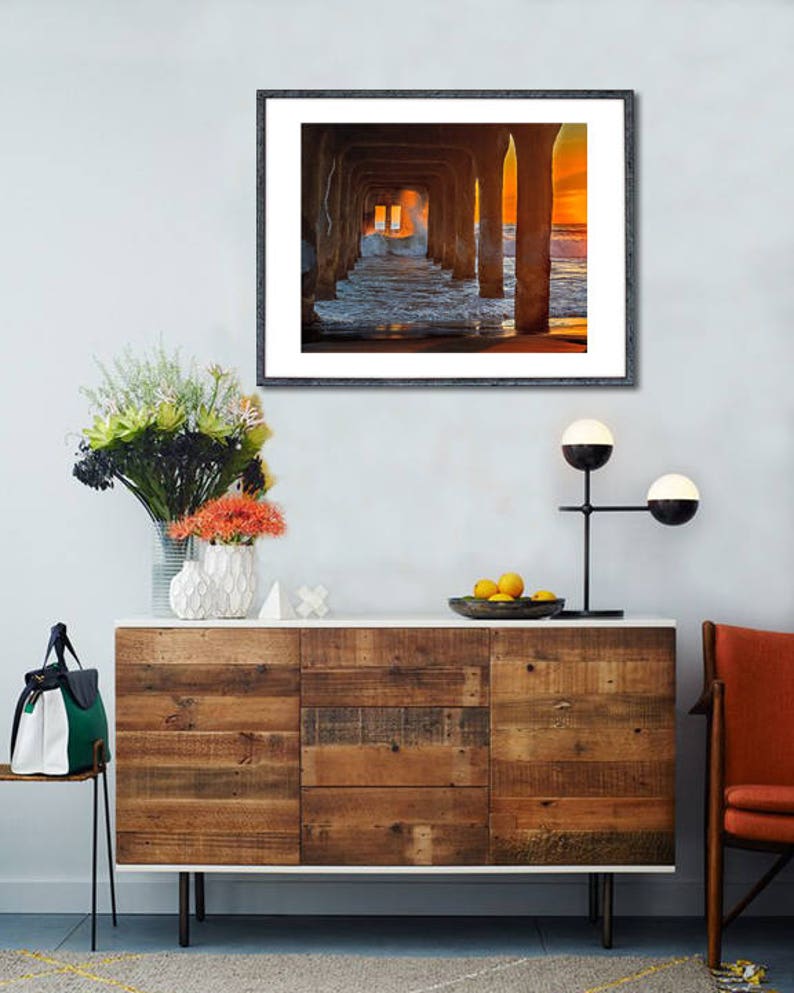 Pier Photography,pier Sunset Photo, Beach Decor, Coastal Beach Wall Art ...