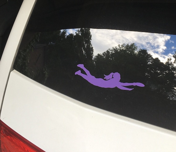 Ultimate Frisbee Decal With PONYTAIL LAYOUT - Etsy