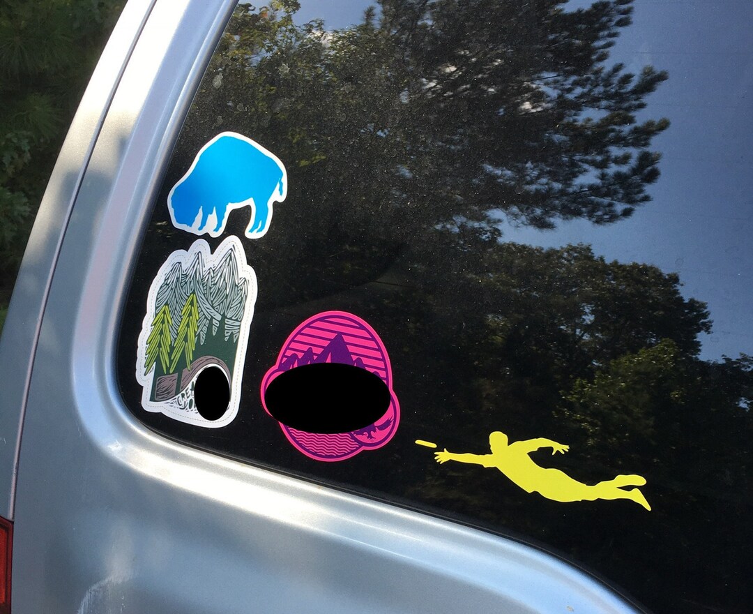 Ultimate Frisbee Decal LAYOUT - Etsy