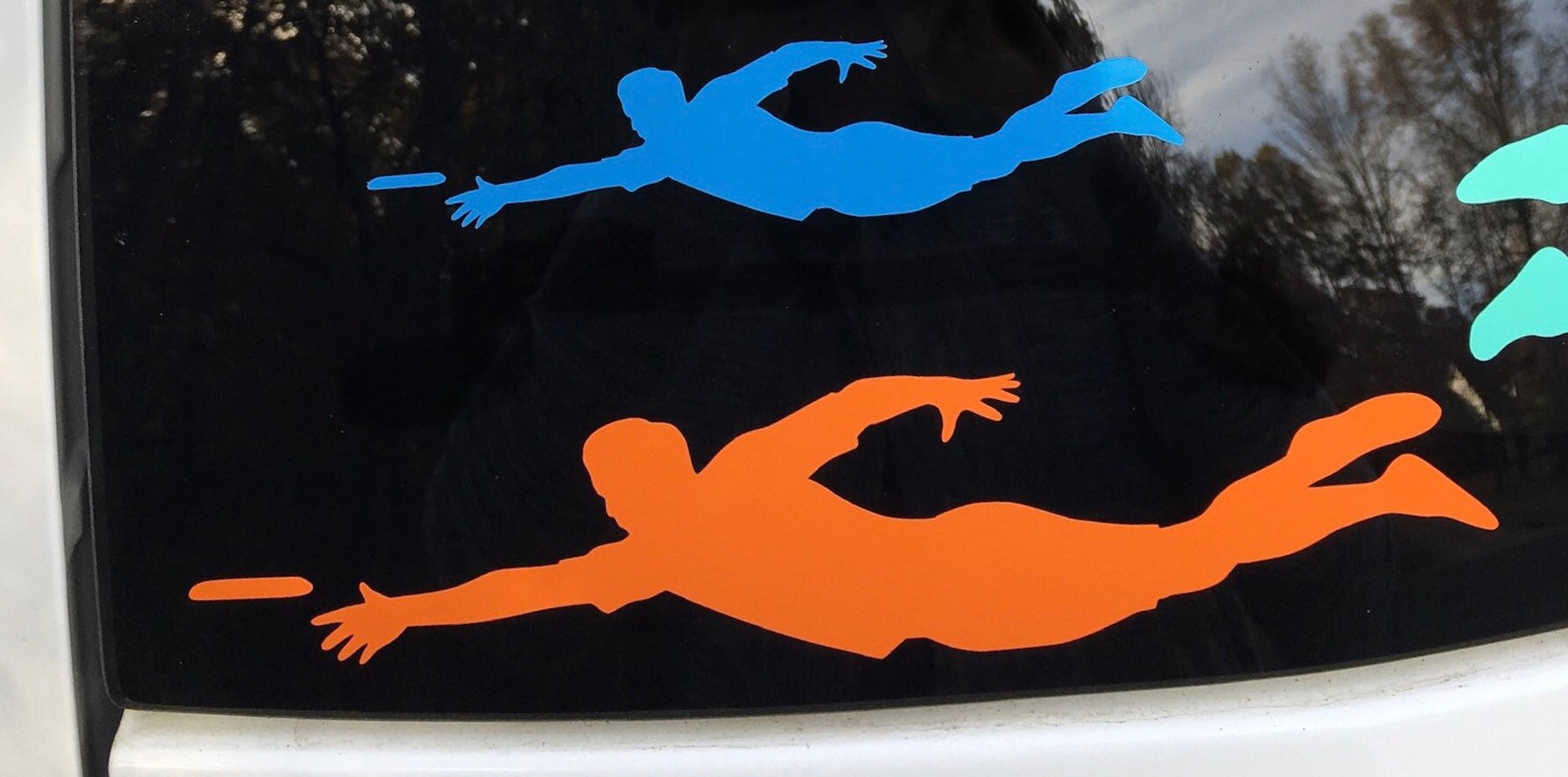 Ultimate Frisbee Decal LARGE Layout - Etsy