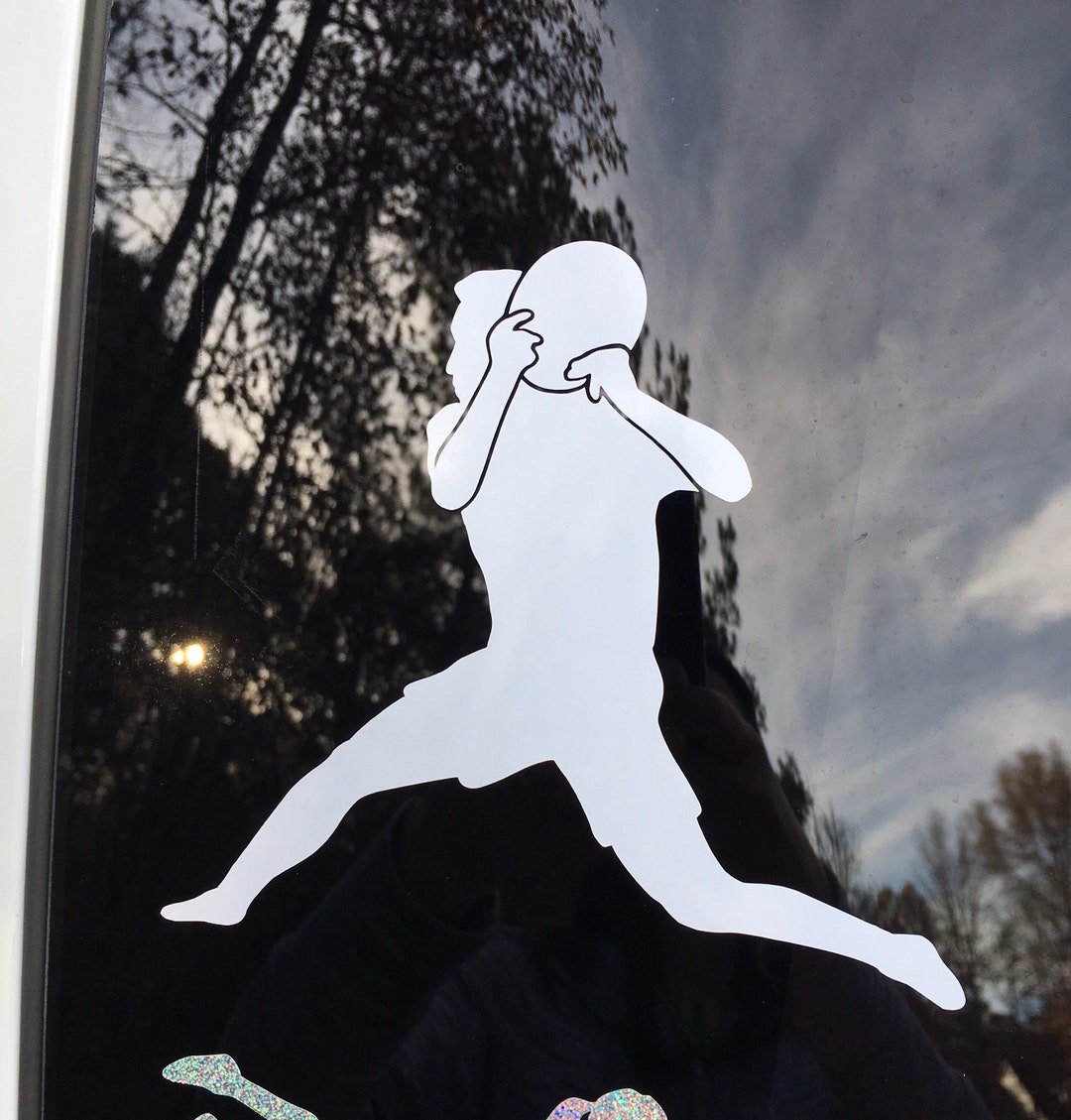 Ultimate Frisbee Decal TOSS - Etsy