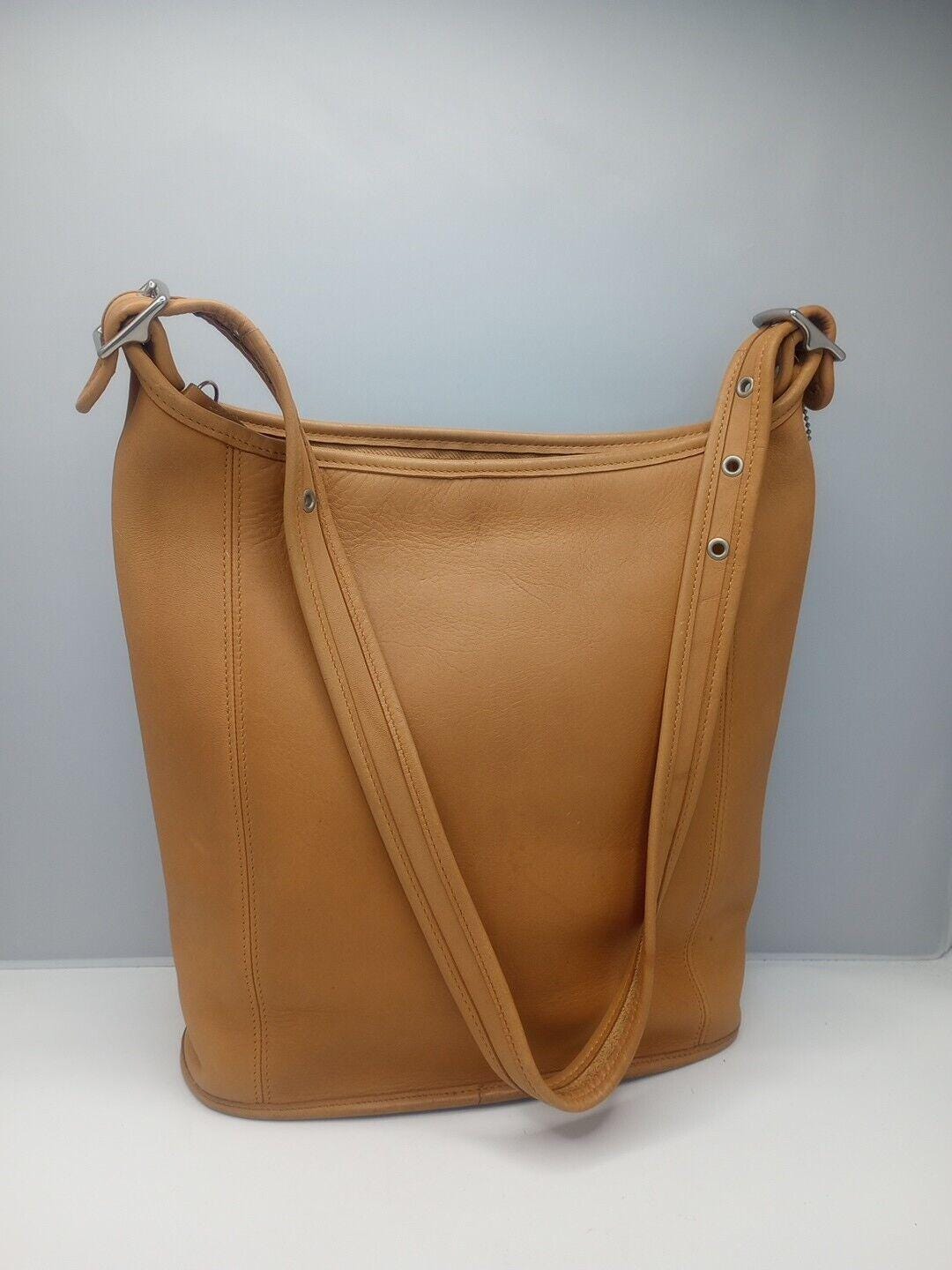 Vintage Coach Legacy 9060 Women's Brown Medium Large Leather Shoulder ...
