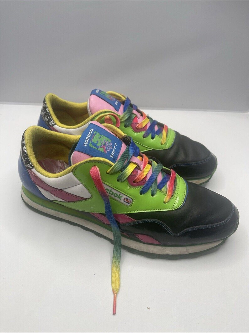 Reebok 10.5M Rolland Berry/cl Nylon RBC Patent/classic Leather/limited ...