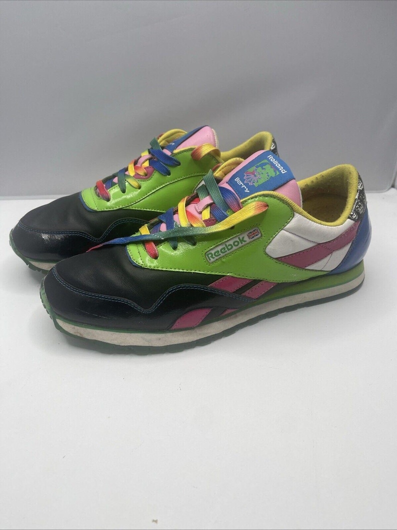 Reebok 10.5M Rolland Berry/cl Nylon RBC Patent/classic Leather/limited ...