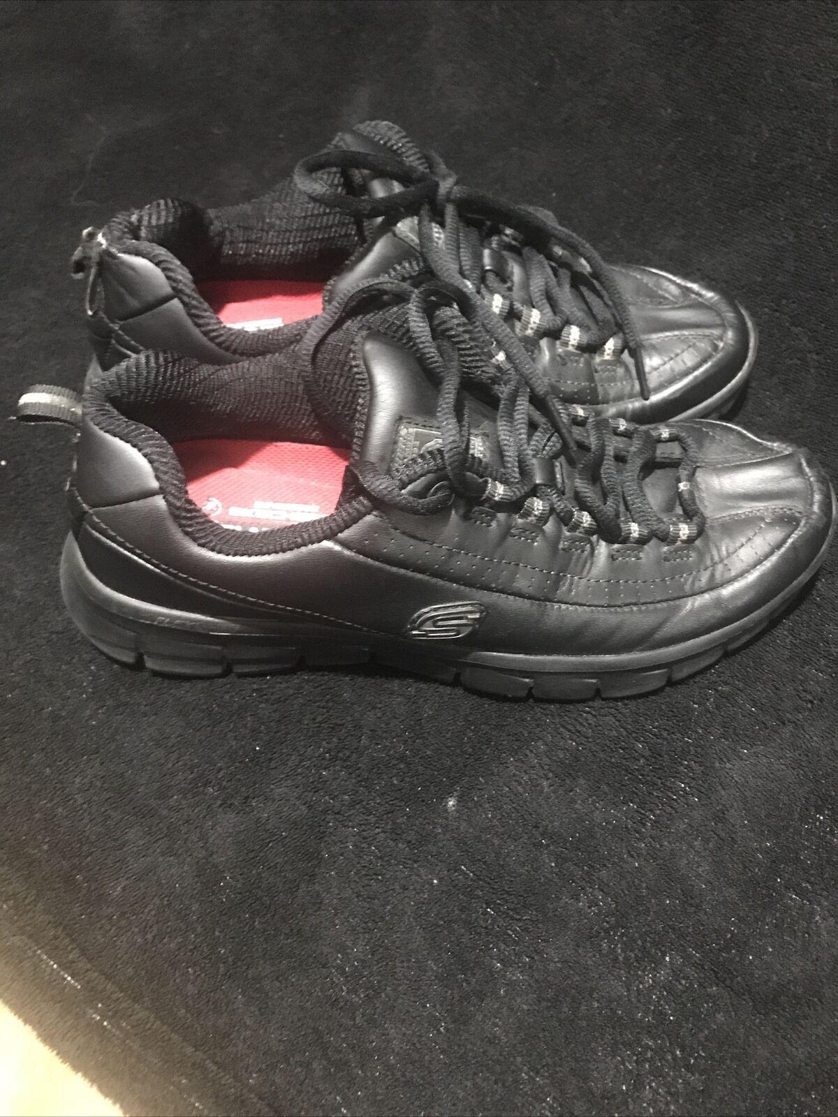 Skechers Sure Track - Trickel 76550 Work Shoes, Women's Size 9M Black ...