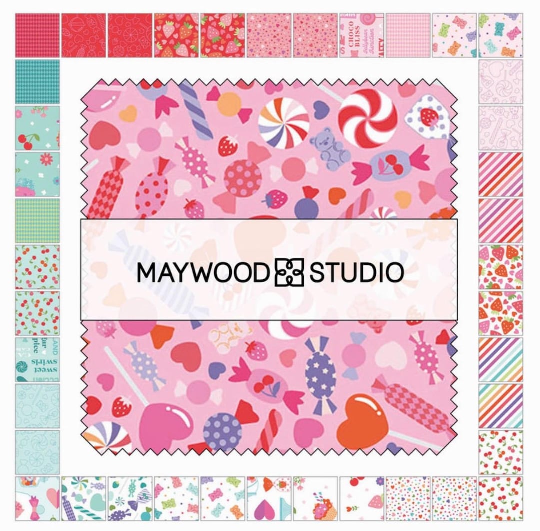 Sweet Shoppe Charm Pack - 5" Squares - 100% Cotton - Designer Quilting ...