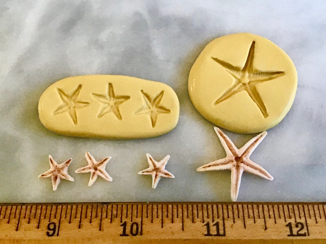 STARFISH MINIATURE Silicone Mold Sea Life Push Mold Cake - Etsy
