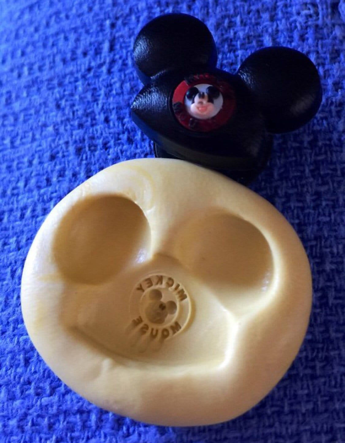 MICKEY MOUSE EARS Mold silicone push mold flexible silicone | Etsy
