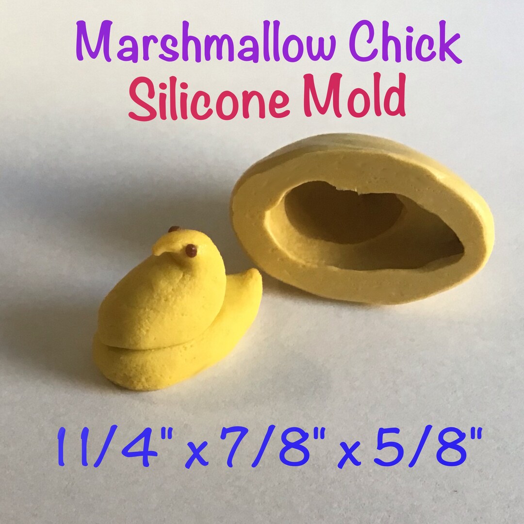 EASTER CANDY Molds, 1:3 Candy Mold, Marshmallow Chick, Easter Basket ...