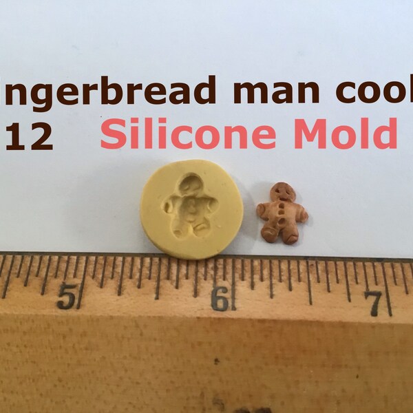 Gingerbread Man Mold - Etsy