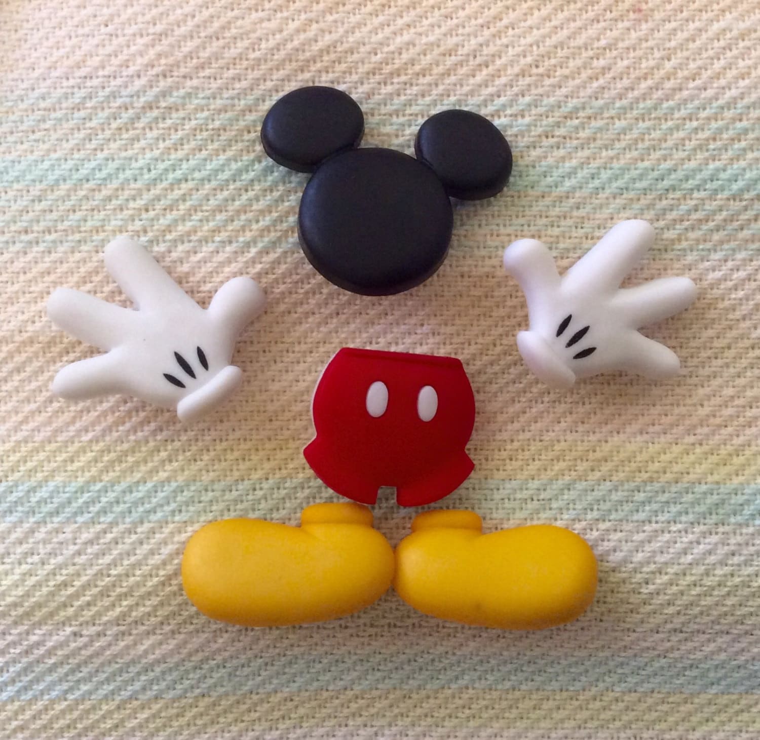 MICKEY MOUSE Mold Set Purchase Individual Silicone Push | Etsy