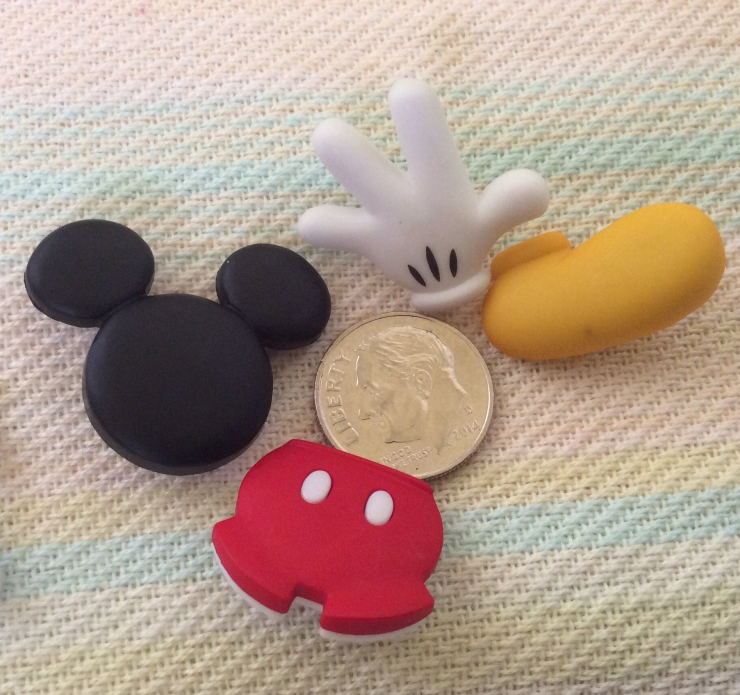 MICKEY MOUSE Mold Set Purchase Individual Silicone Push | Etsy