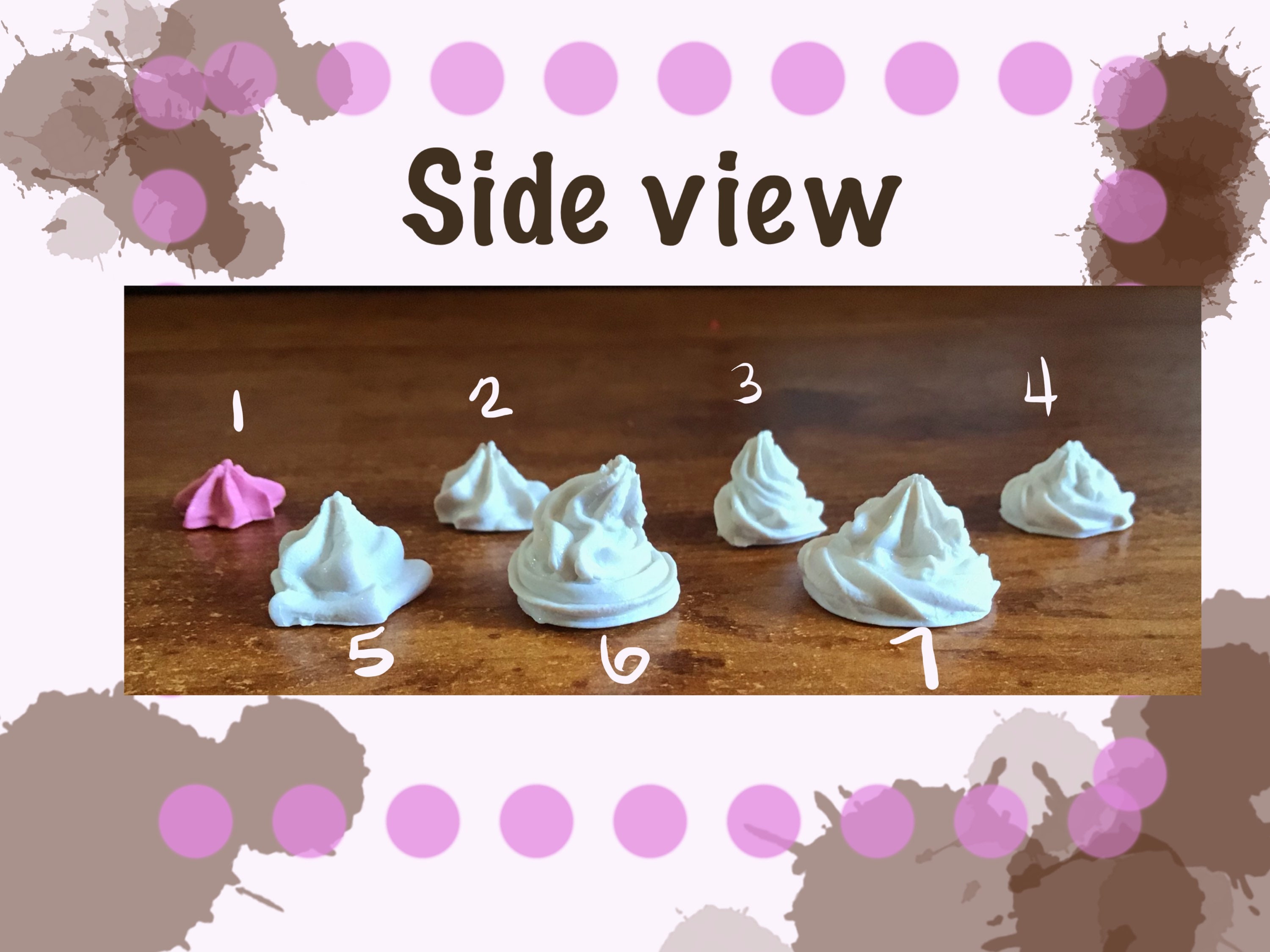 REALISTIC WHIP CREAM Molds Cream Push Molds Ice Cream Push - Etsy