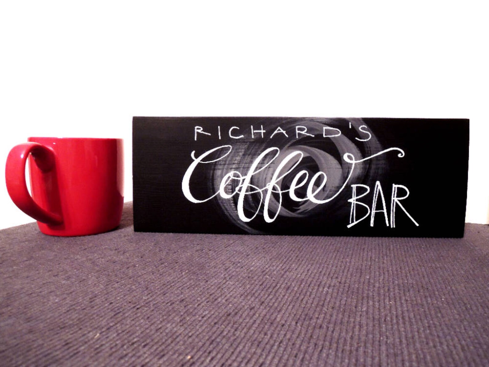 Coffee Bar Sign Personalized Coffee Sign Personalized Coffee | Etsy