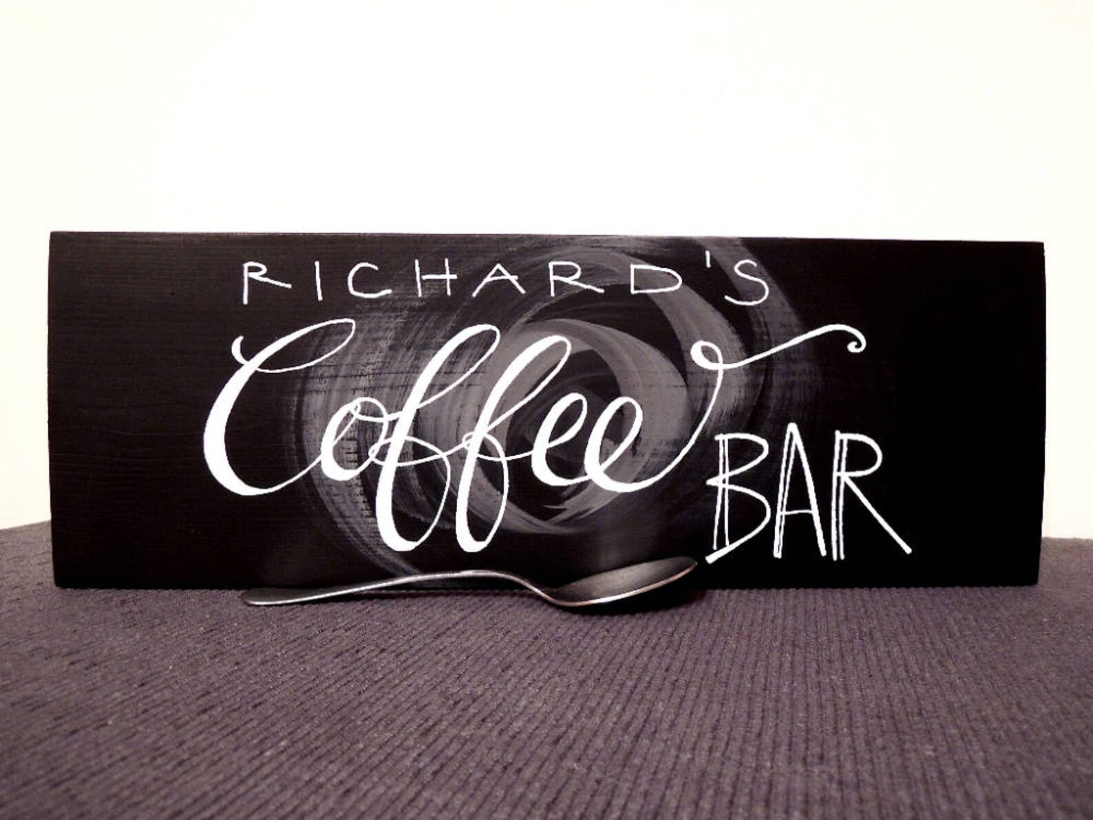 Coffee Bar Sign, Personalized Coffee Sign, Personalized Coffee Gift ...
