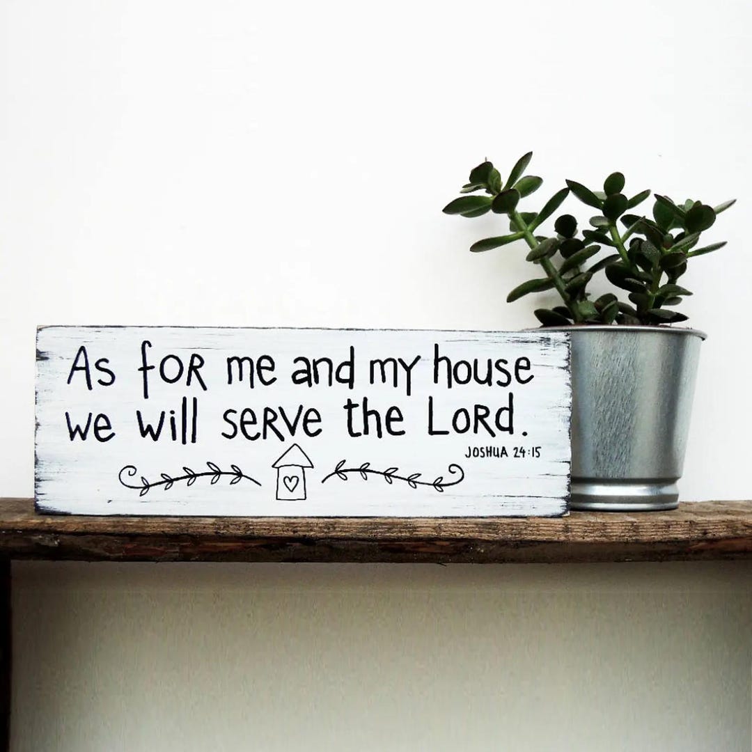 Bible Verse Wall Art Wood Signs, Bible Verse Sign, Scripture Wall Art ...