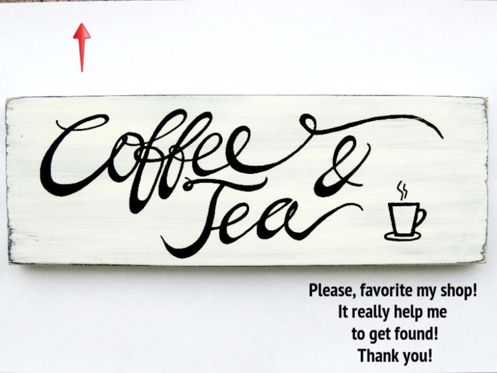 Coffee and Tea Sign Coffee Signs Tea Signs Kitchen Wall - Etsy