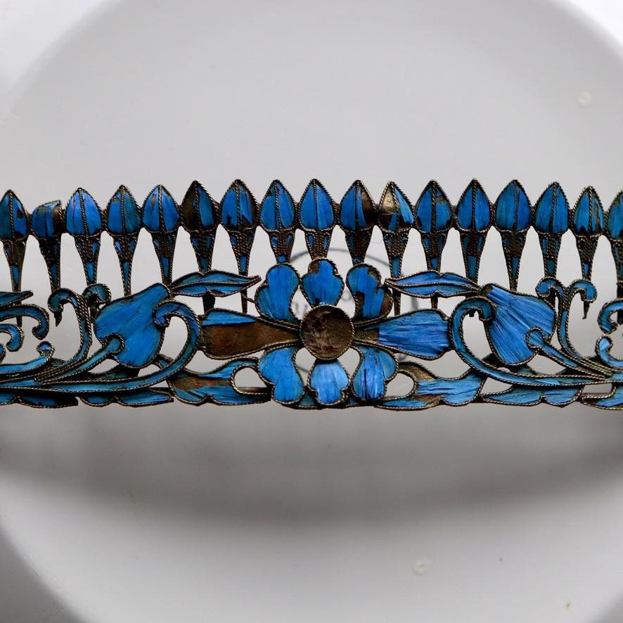 Qing Dynasty Tian Tsui Tiara Etsy