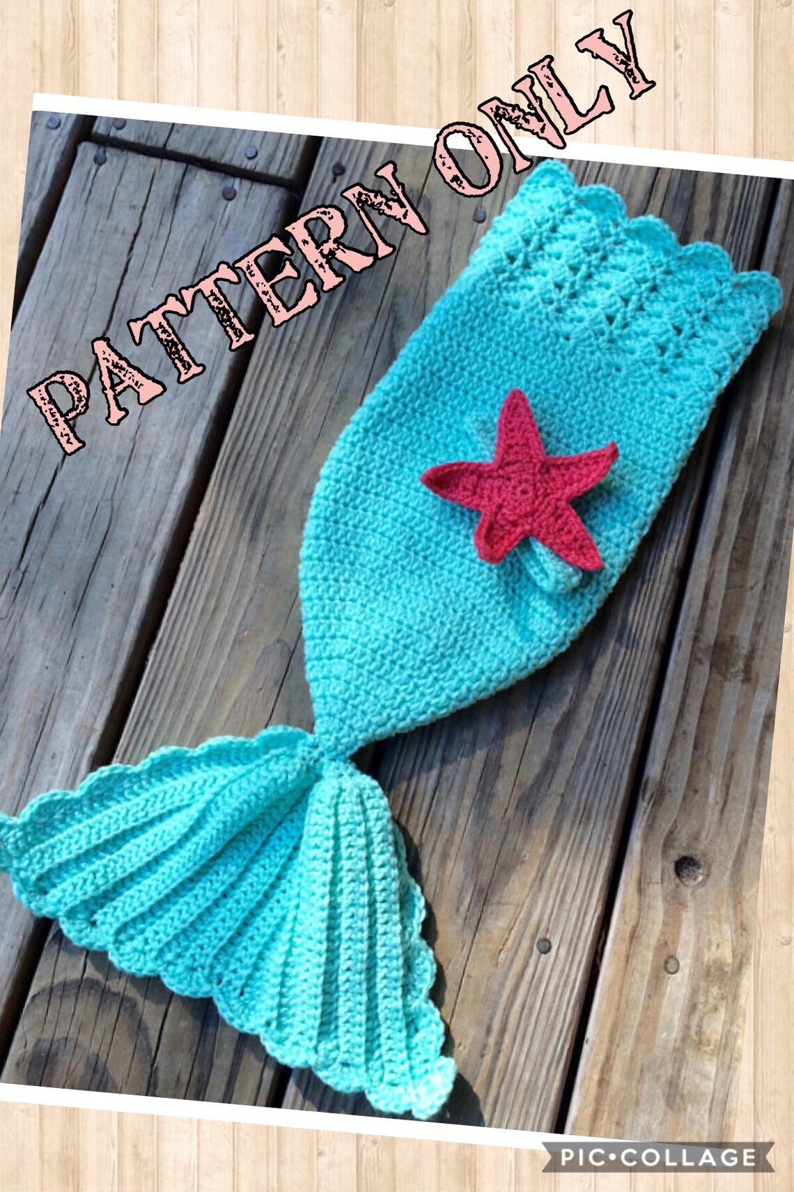 PATTERN ONLY Baby Mermaid Outfit Mermaid Photo Prop - Etsy