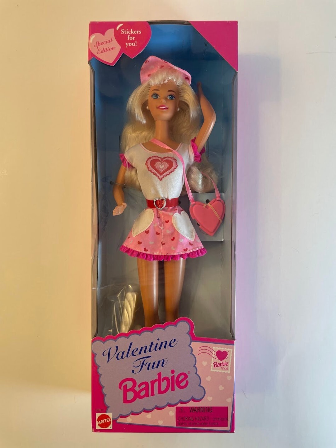 1996 Valentine Fun Barbie - Special Edition (#16011) - Blonde Vintage ...