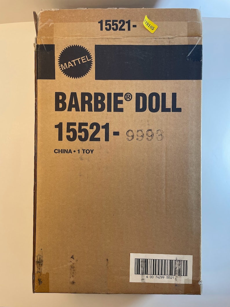 1996 Collectors Edition Emerald Embers Barbie 15521 the Jewel Essence Collection by Bob Mackie ...