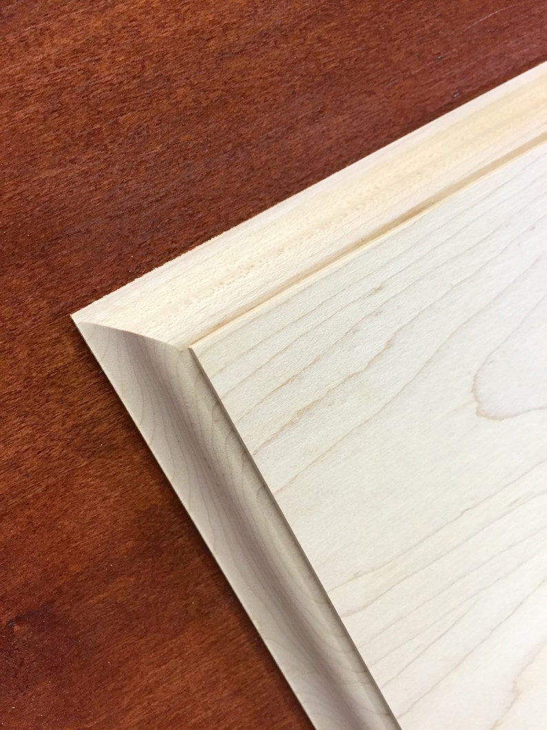 Solid Maple Or Oak Wood Plaque/Sign Unfinished FREE SHIPPING | Etsy