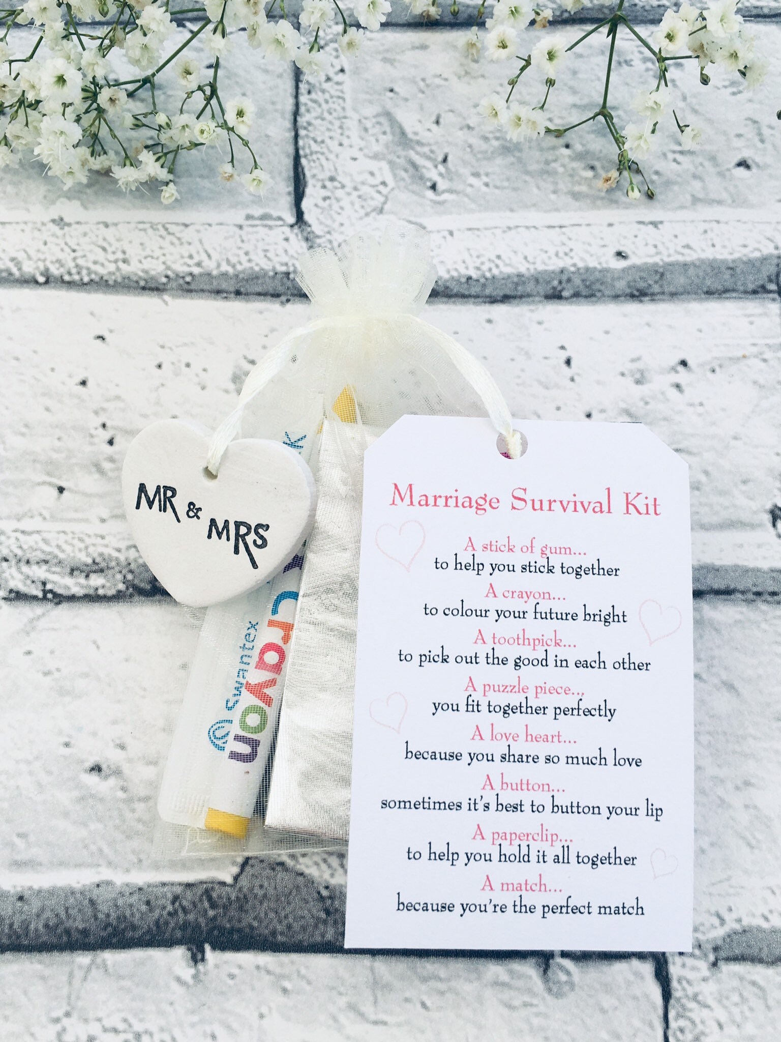 Marriage Survival Kit Wedding Gift Gift for the Happy - Etsy UK