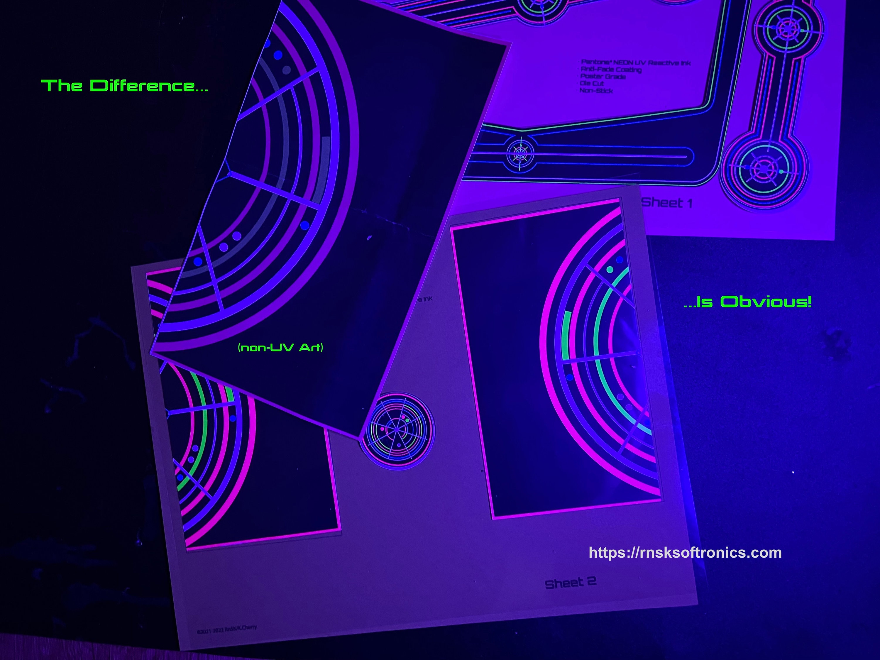 Arcade1up TRON NEON Art Kit - Etsy