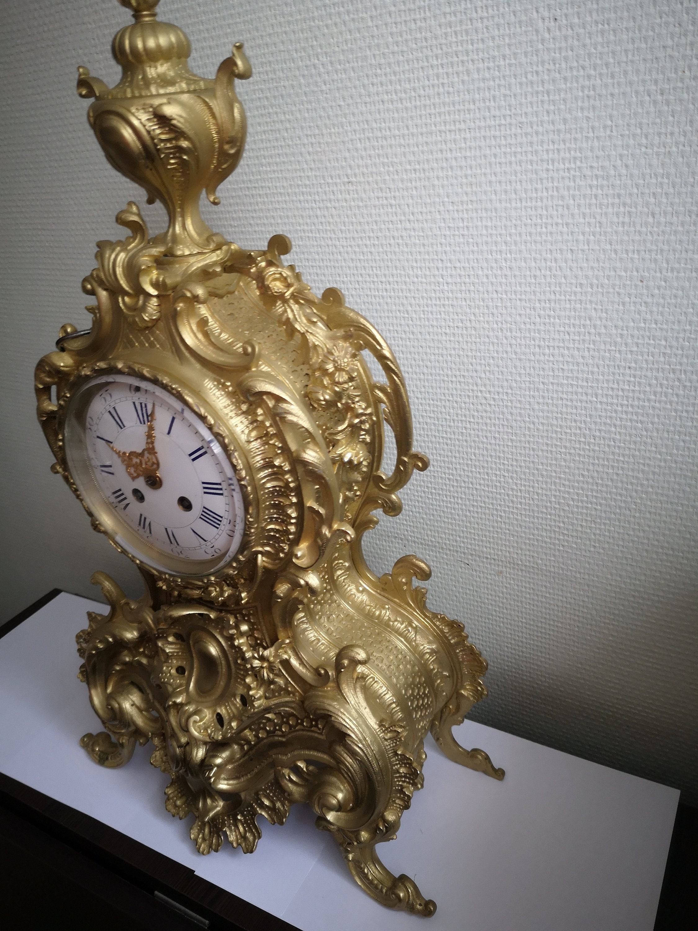 Antique BRONZE French Pendulum Clock Early 19th - Etsy