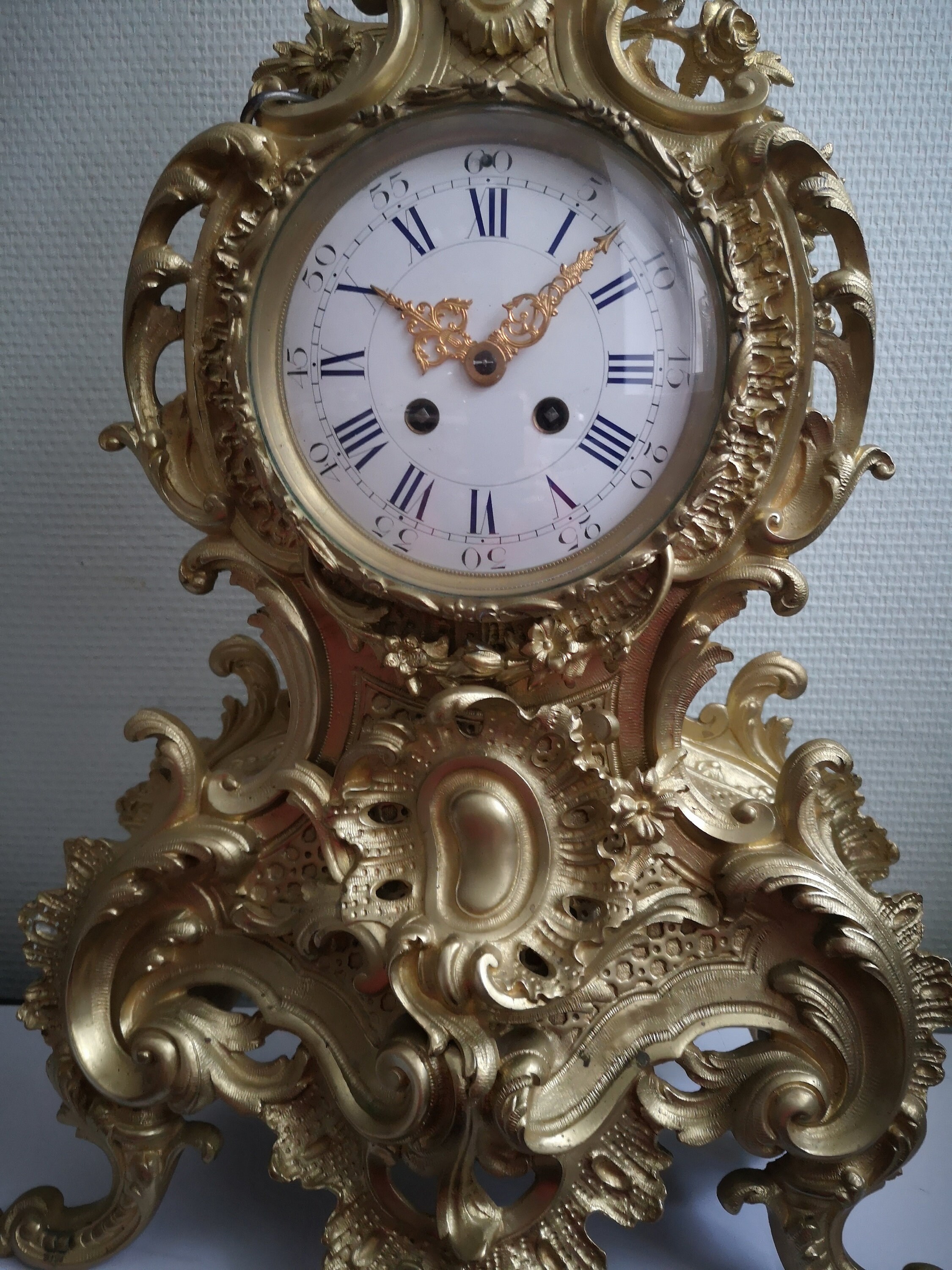 Antique BRONZE French Pendulum Clock - Early 19th Century,mechanical ...