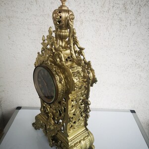 Antique BRONZE French Pendulum Clock Early 19th Century,mechanical 10 ...