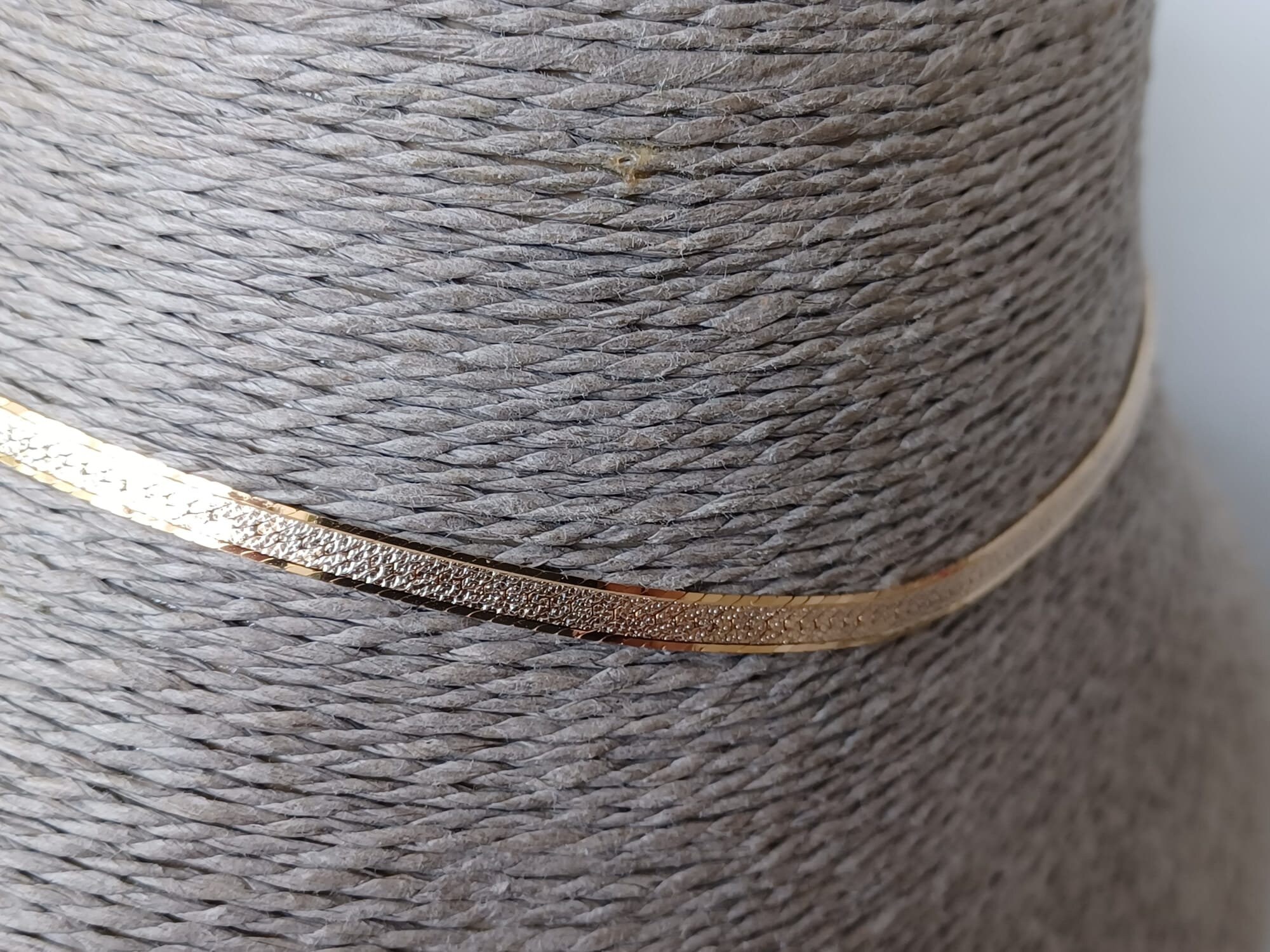 Stunning Italian 9ct Gold Flat Snake Chain With Glittering - Etsy UK