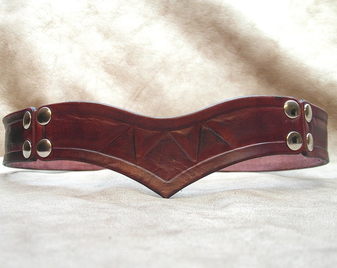 Leather Headband Fantasy Cosplay Headband Hairband Unisex - Etsy