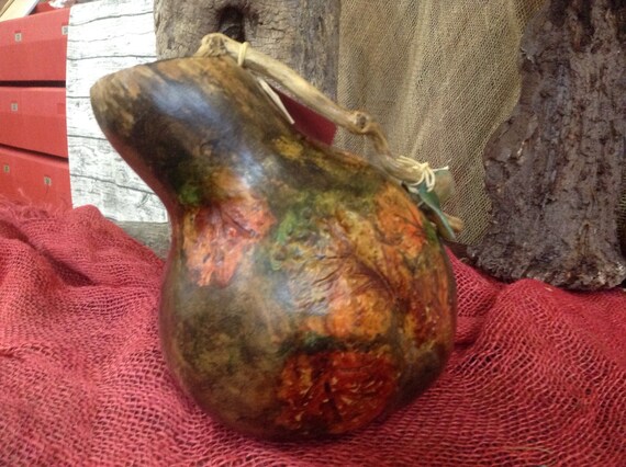 Autumn Leaf Gourd Pitcher - Etsy