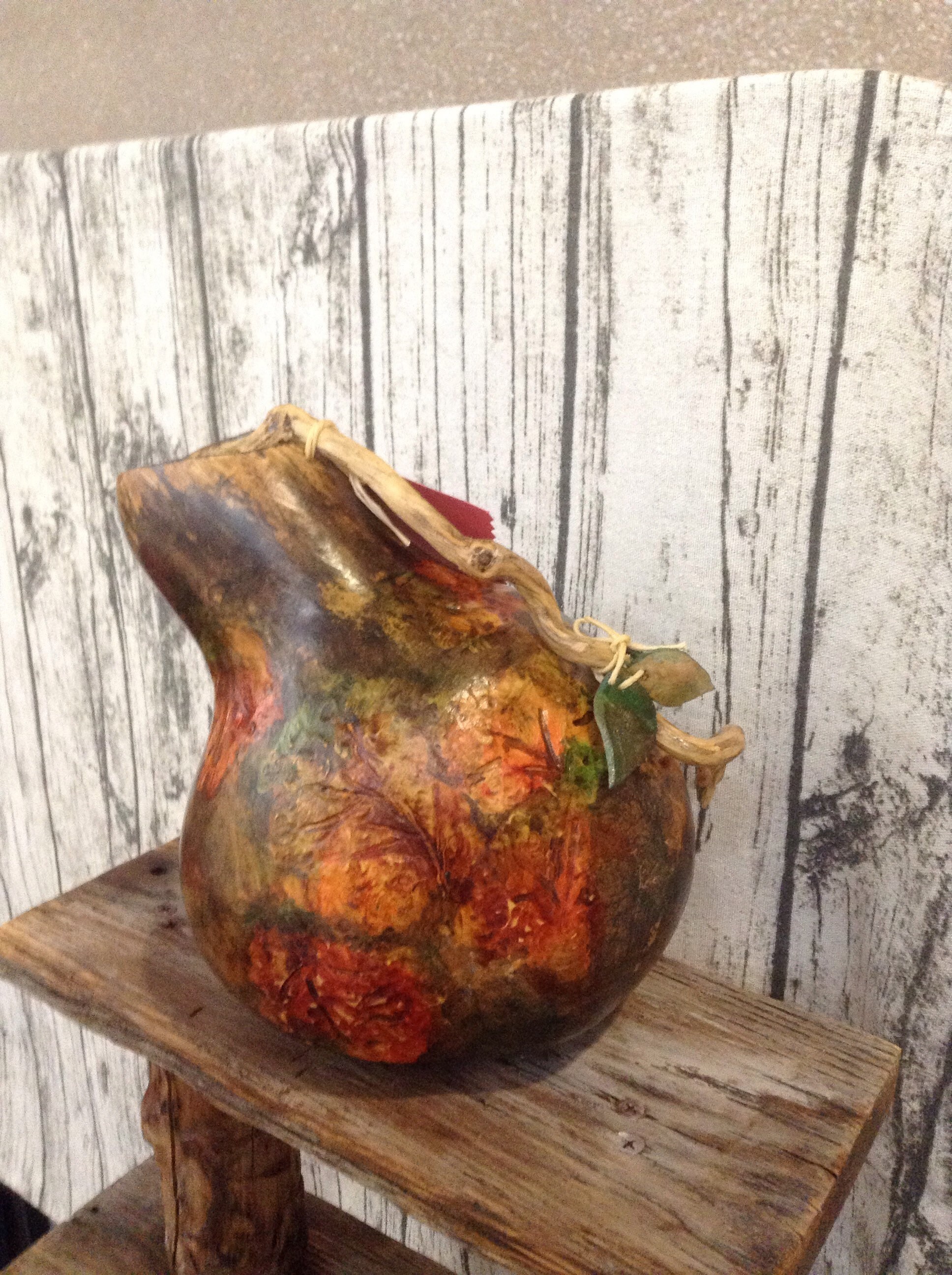 Autumn Leaf Gourd Pitcher - Etsy