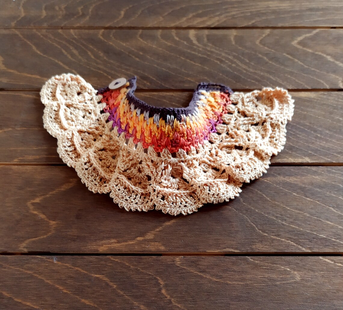 Cuff Bracelet, Crochet Cuff Bracelet, Boho Bracelet, Romantic Cuff Bracelet - Etsy