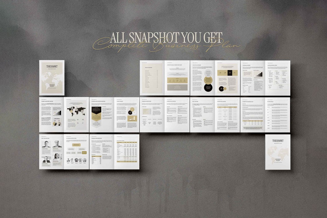 Business Plan Powerpoint Template| Small Business Plan | Start up ...