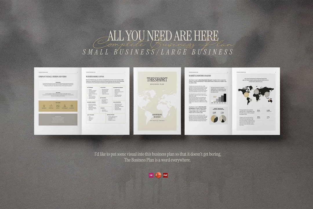 Business Plan Powerpoint Template| Small Business Plan | Start up ...